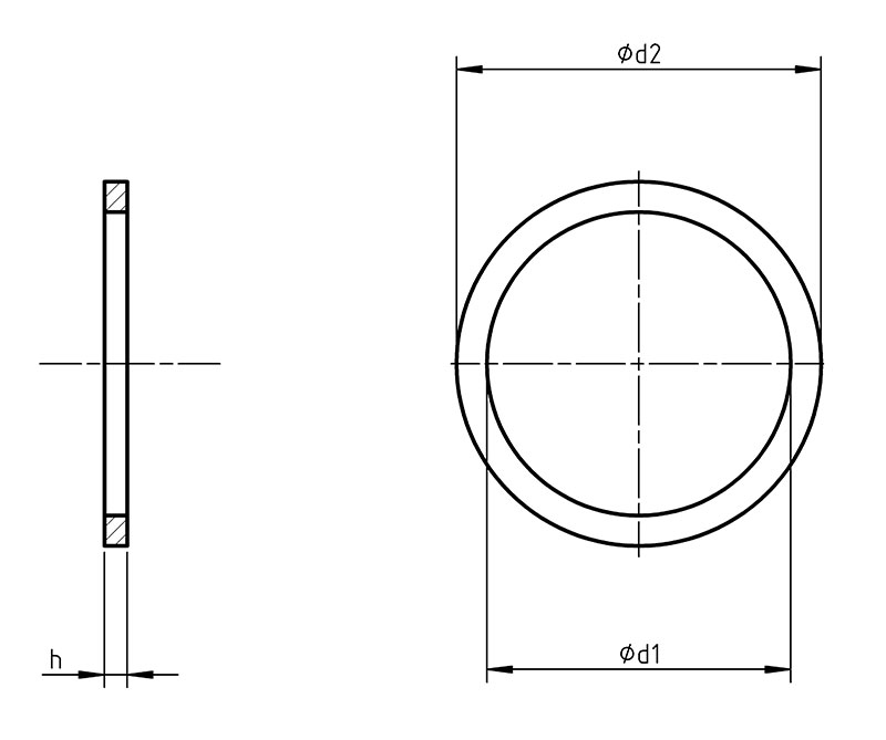 DIN 7603 A Sealing Rings DIN 7603 A Sealing Rings
